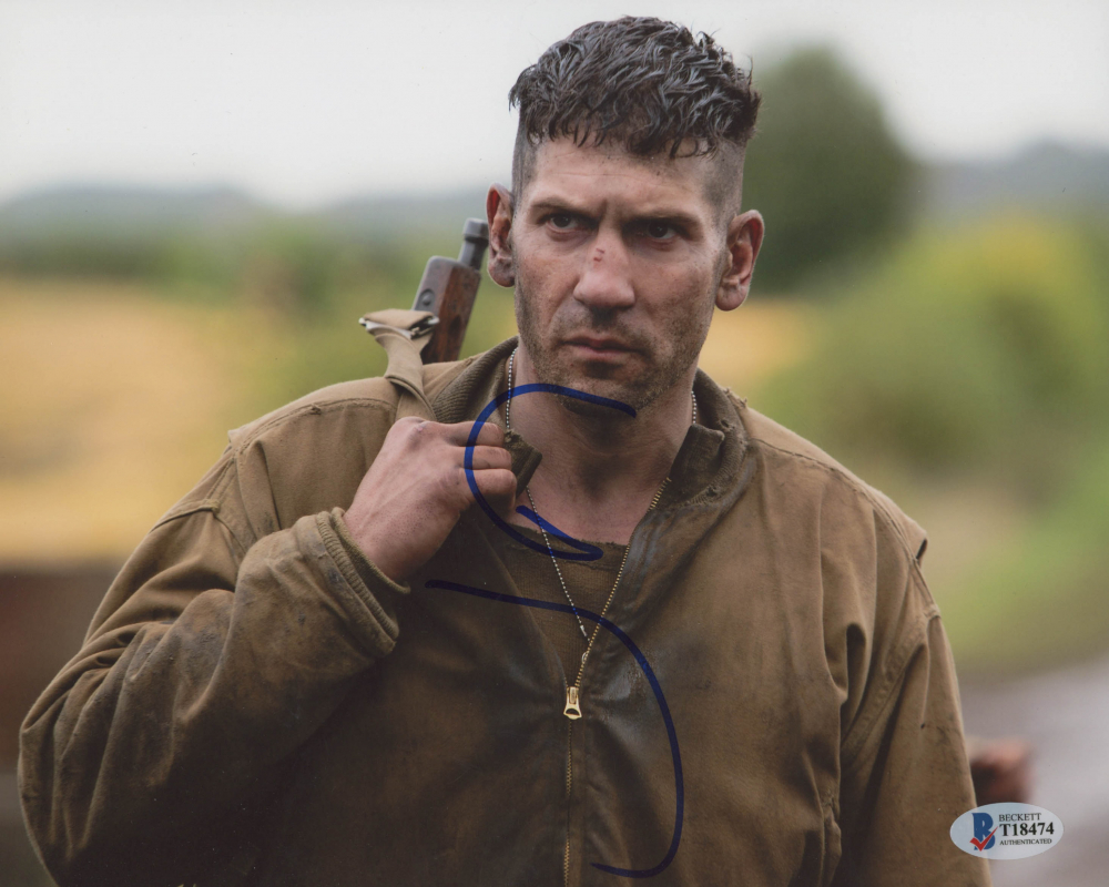 Jon Bernthal Signed "Fury" 8x10 Photo (Beckett COA) | Pristine Auction