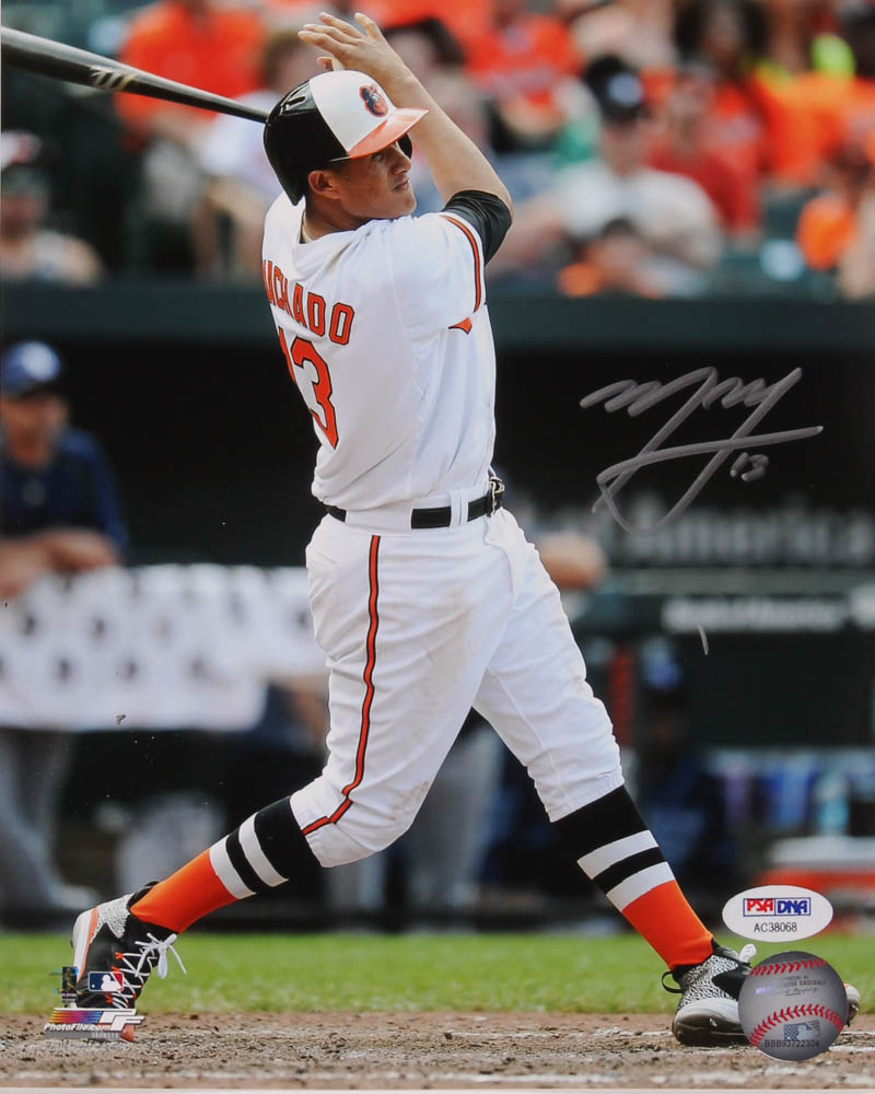 Manny Machado Signed Orioles 8x10 Photo (PSA COA) | Pristine Auction