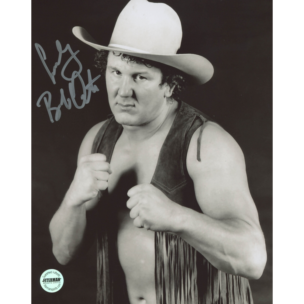 Bob Orton Jr. Signed WWF 8x10 Photo Inscribed "Cowboy" (Fiterman Sports ...