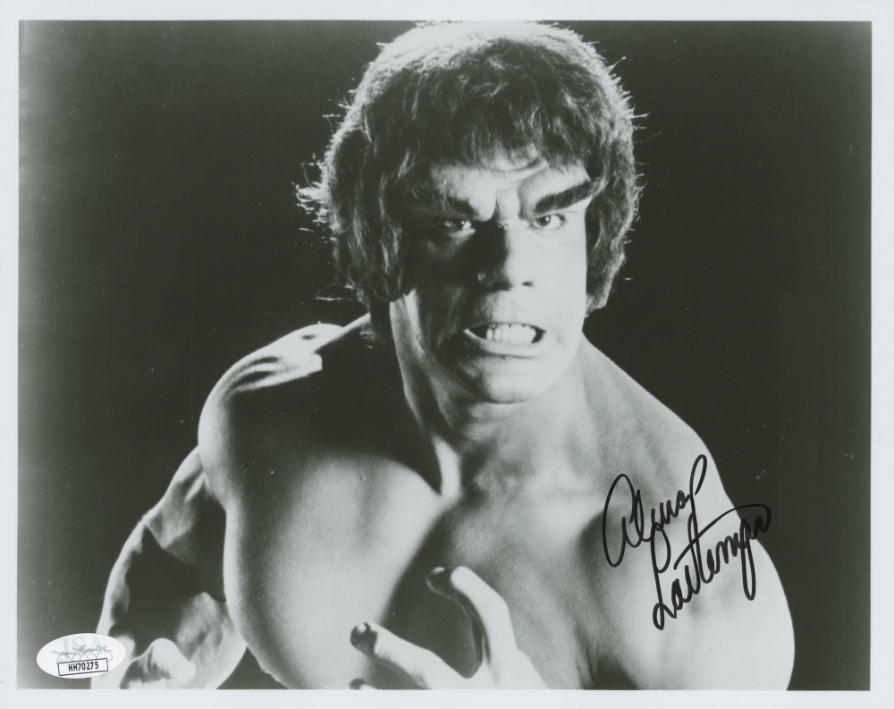 Lou Ferrigno Signed "The Incredible Hulk" 8x10 Photo (JSA COA ...