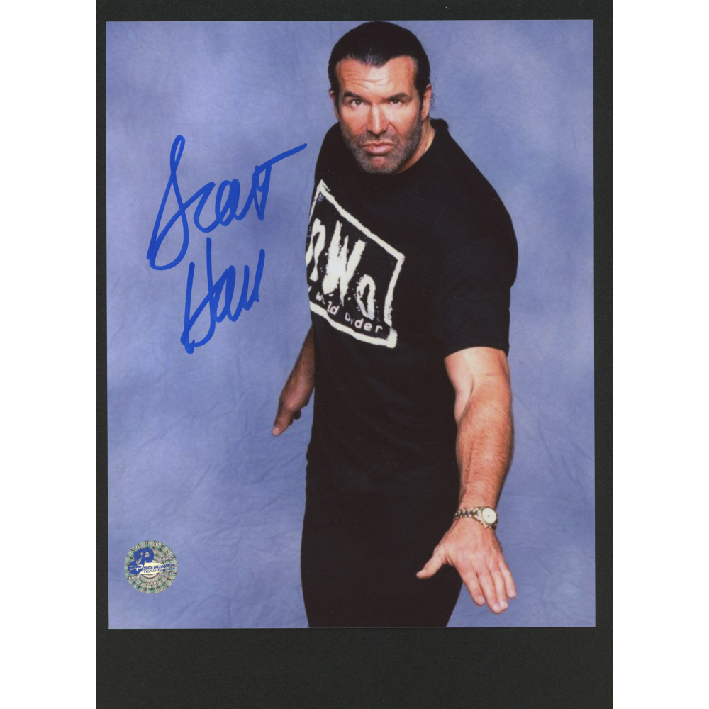 Scott Hall Signed WWE 8x10 Photo (Pro Player Hologram) | Pristine Auction