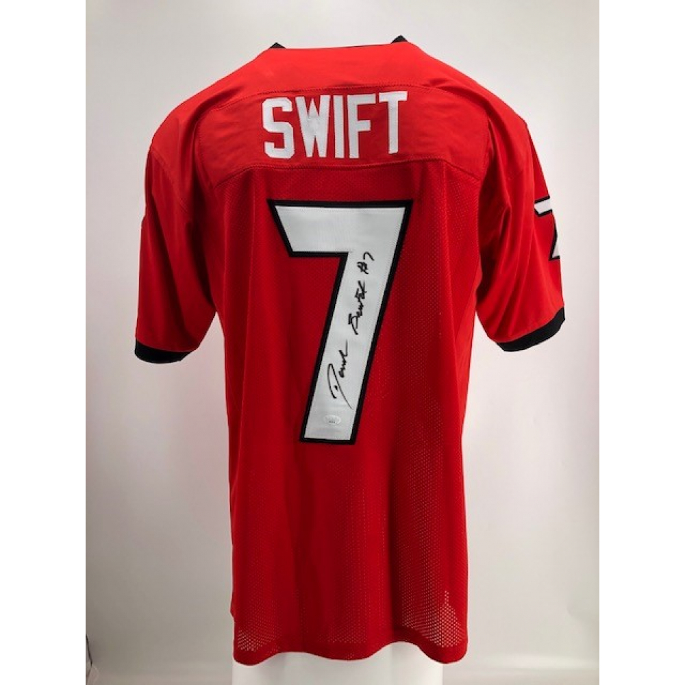 D'Andre Swift Signed Jersey (JSA COA) | Pristine Auction