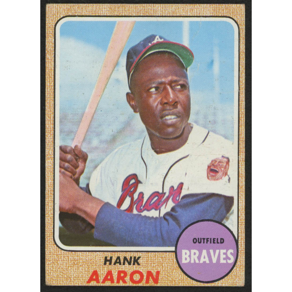 Hank Aaron 1968 Topps #110 | Pristine Auction