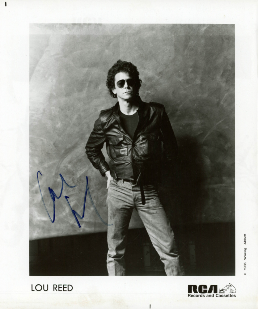 Lou Reed Signed 8x10 Photo (JSA COA) | Pristine Auction