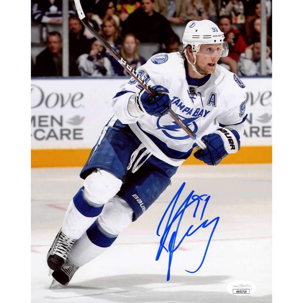 Steven Stamkos Signed Lightning 8x10 Photo (JSA COA) | Pristine Auction