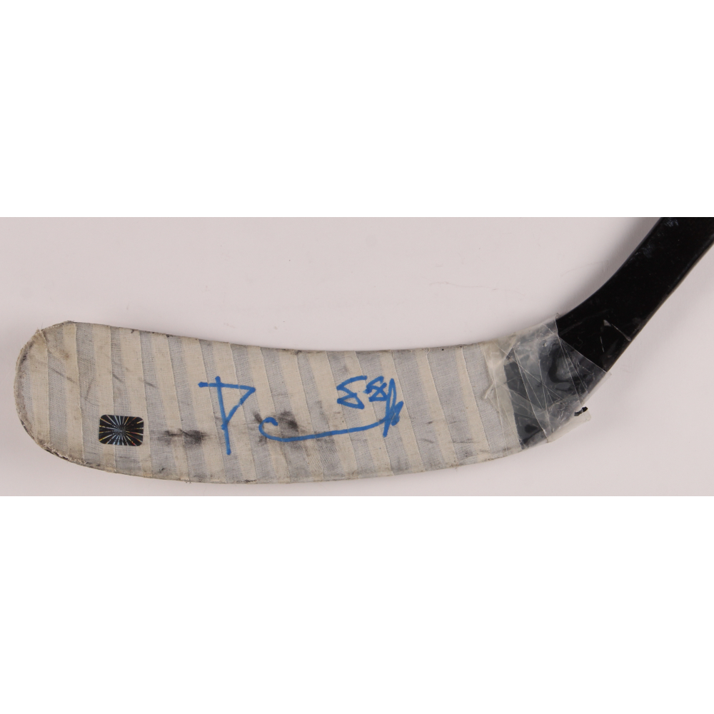 David Pastrnak Signed Game-Used Reebok Hockey Stick (Pastrnak COA ...