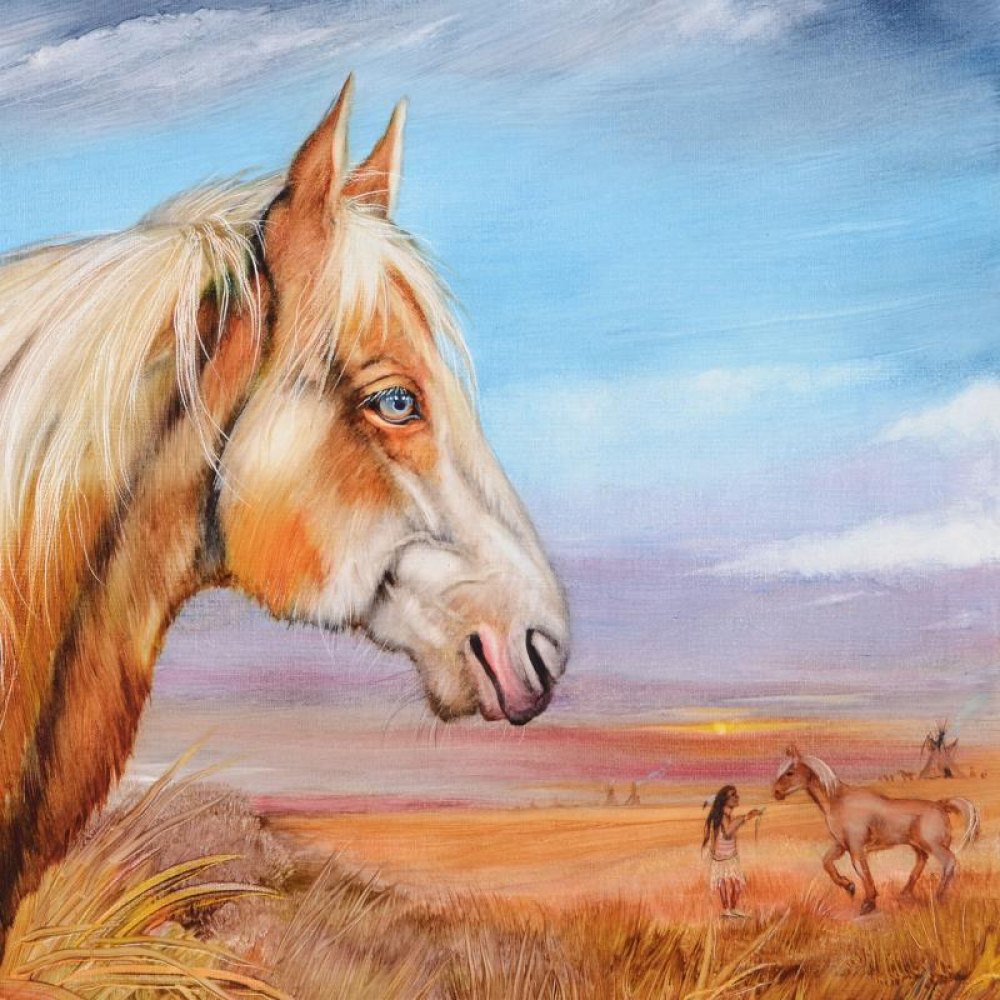 Martin Katon Signed "Waiting for Her" 24x20 Original Oil Painting on ...