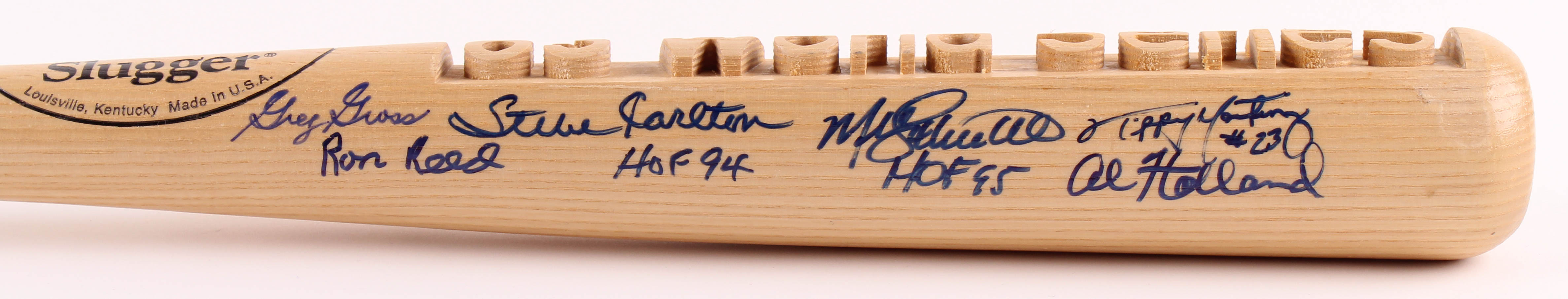 1983 World Series Custom Engraved Baseball Bat Signed by (7) with Mike ...