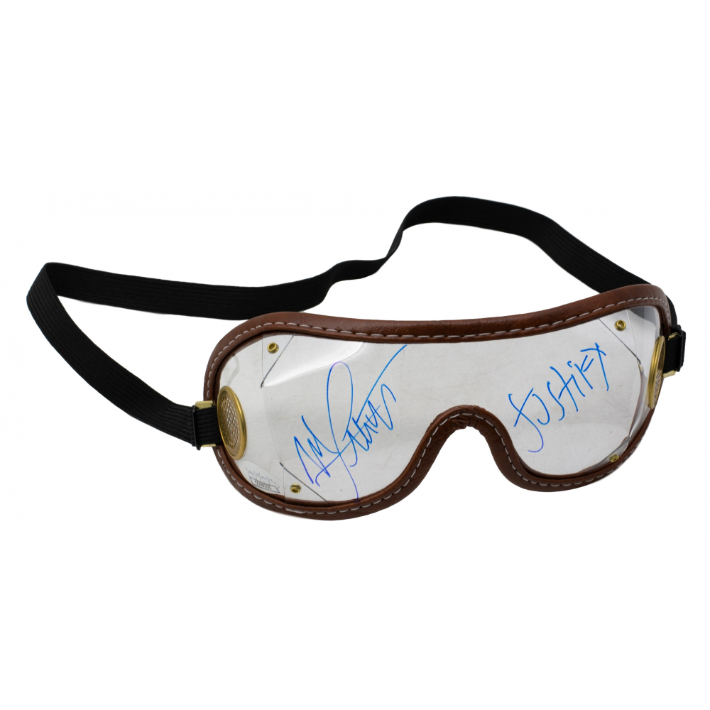 Mike Smith Signed Jockey Goggles Inscribed "Justify" (JSA COA ...