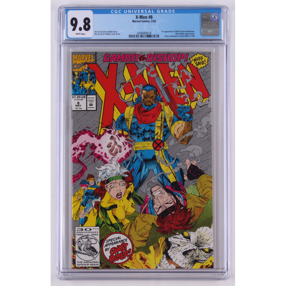 1992 "X-Men" Issue #8 Marvel Comic Book (CGC 9.8) | Pristine Auction