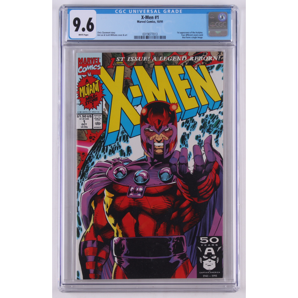 1991 "X-Men" Issue #1 Marvel Comic Book (CGC 9.6) | Pristine Auction