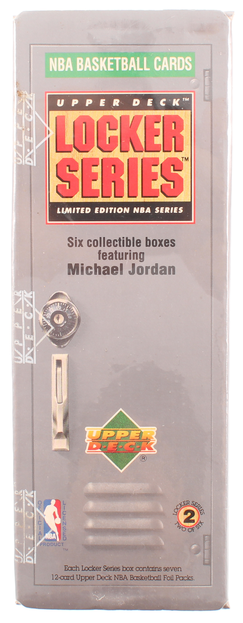 1991 Upper Deck NBA Michael Jordan Locker Series 2 Box with (7) Packs ...