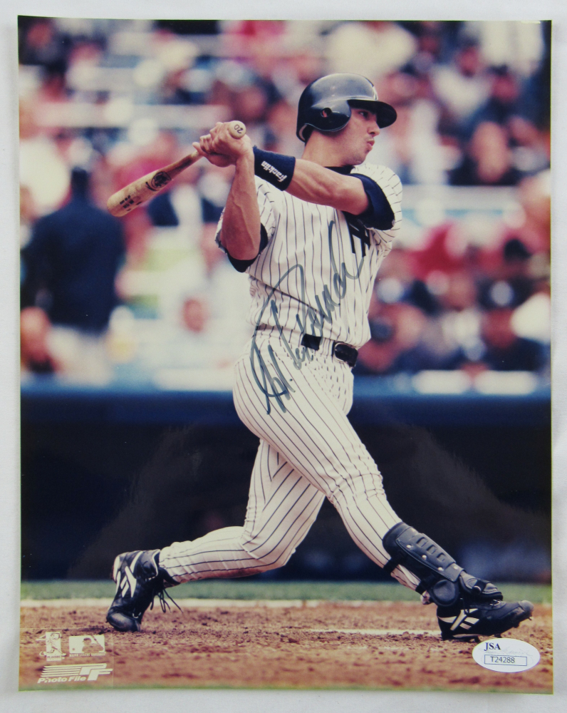 Jorge Posada Signed Yankees 8x10 Photo (JSA Hologram) | Pristine Auction