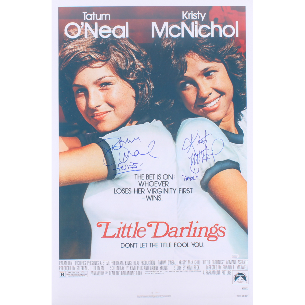 Tatum O'Neal & Kristy McNichol Signed "Little Darlings" 22x32 Poster ...