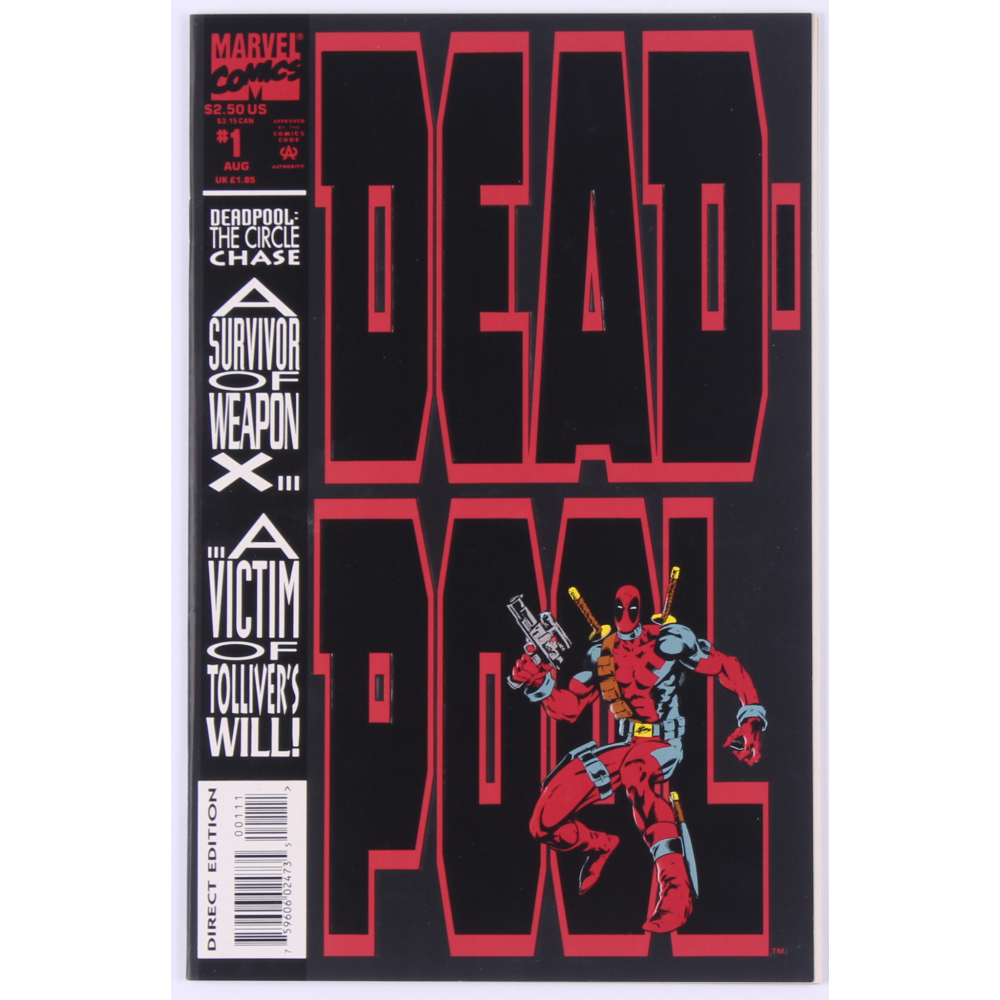 1993 "Deadpool" Issue #1 Marvel Comic Book | Pristine Auction