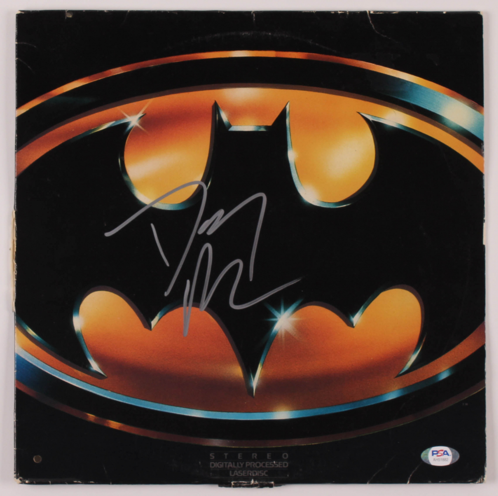 Danny Elfman Signed "Batman Soundtrack" Vinyl Record Album Cover (PSA ...