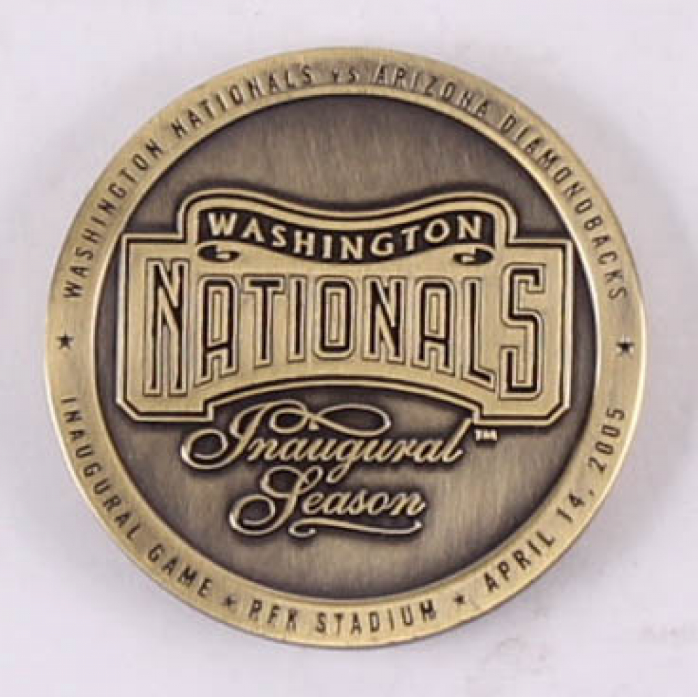 Nationals 2005 Opening Day of Inaugural Season Original Program ...