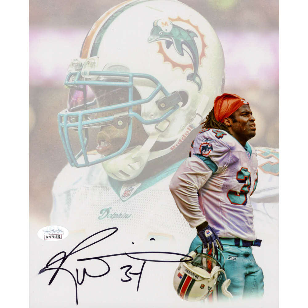 Ricky Williams Signed Dolphins 8x10 Photo (JSA COA) | Pristine Auction