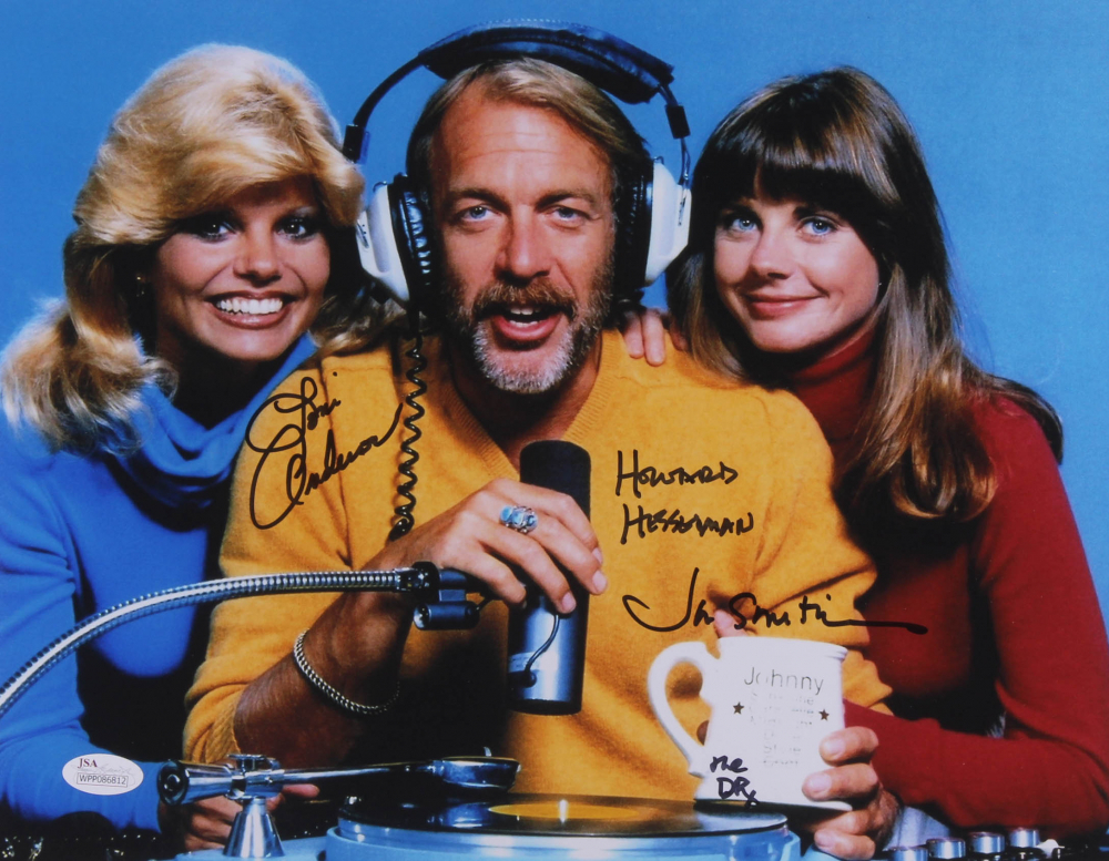 Loni Anderson, Howard Hesseman & Jan Smithers Signed "WKRP in ...