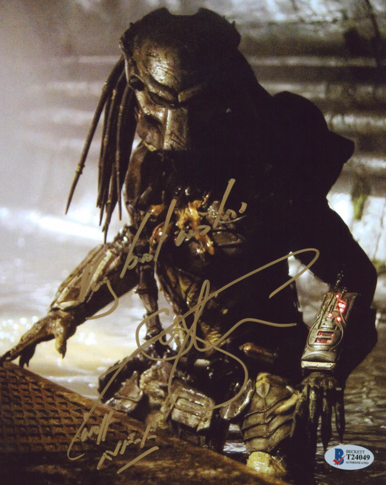Ian Whyte Signed "Alien vs. Predator" 8x10 Photo Inscribed "Best Wishes ...