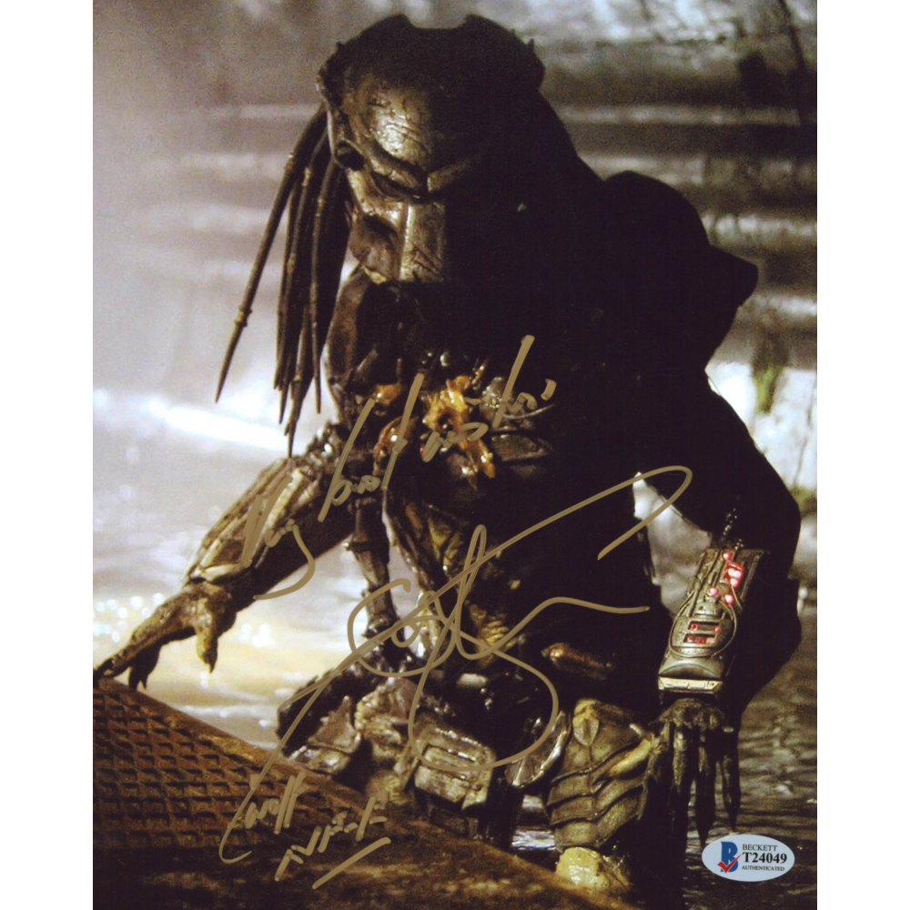 Ian Whyte Signed "Alien vs. Predator" 8x10 Photo Inscribed "Best Wishes ...