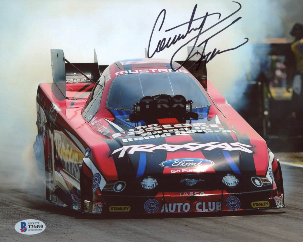 Courtney Force Signed 8x10 Photo (Beckett COA) | Pristine Auction