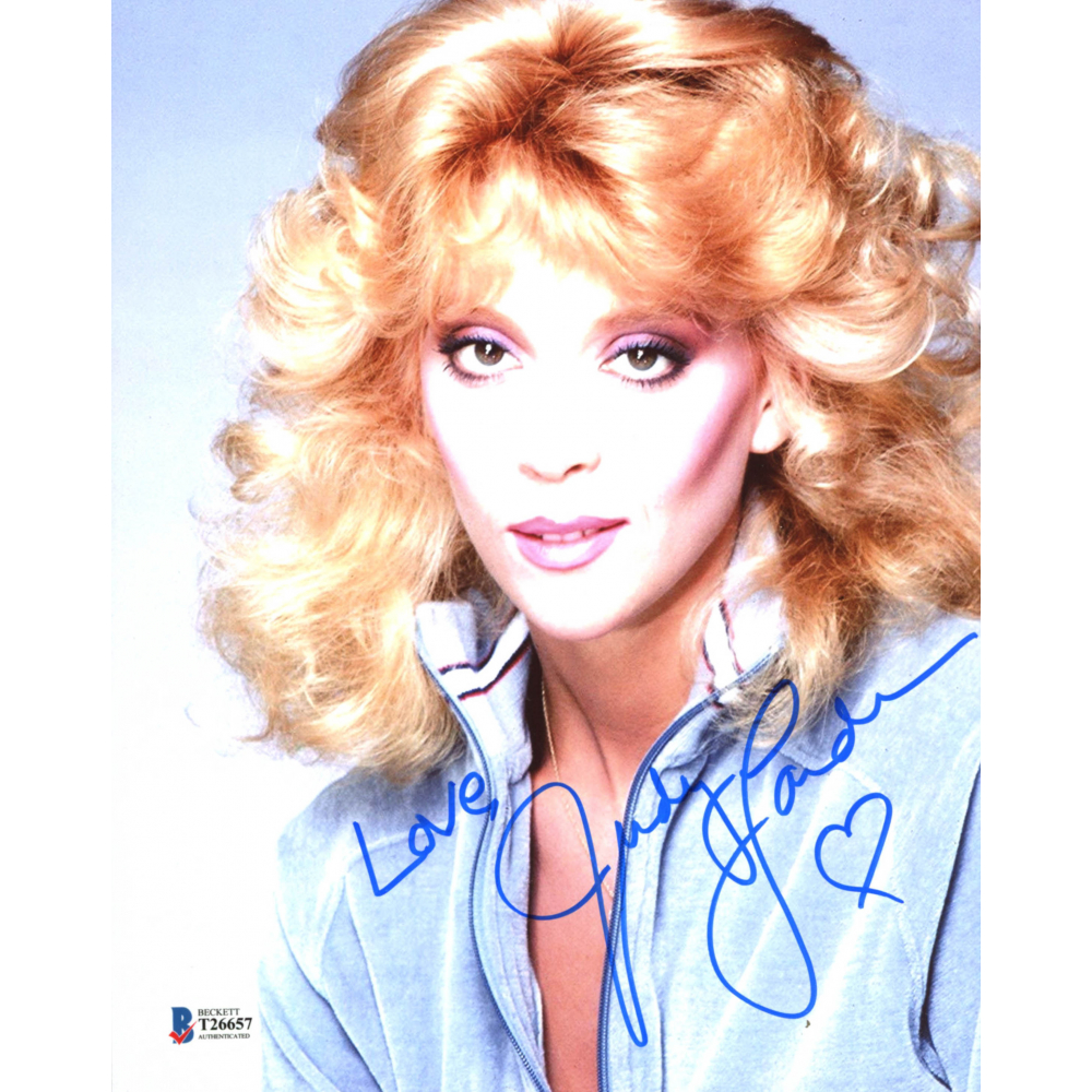 Judy Landers Signed 8x10 Photo Inscribed "Love" (Beckett COA ...