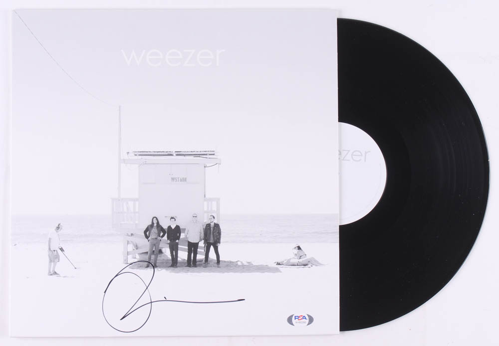 Rivers Cuomo Signed "Weezer" Vinyl Record Album Cover (PSA Hologram ...