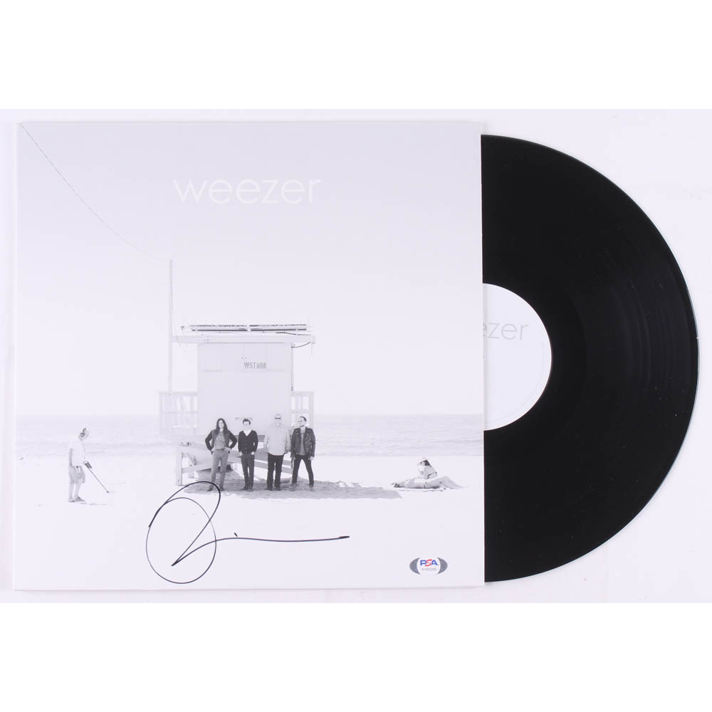 Rivers Cuomo Signed "Weezer" Vinyl Record Album Cover (PSA Hologram ...