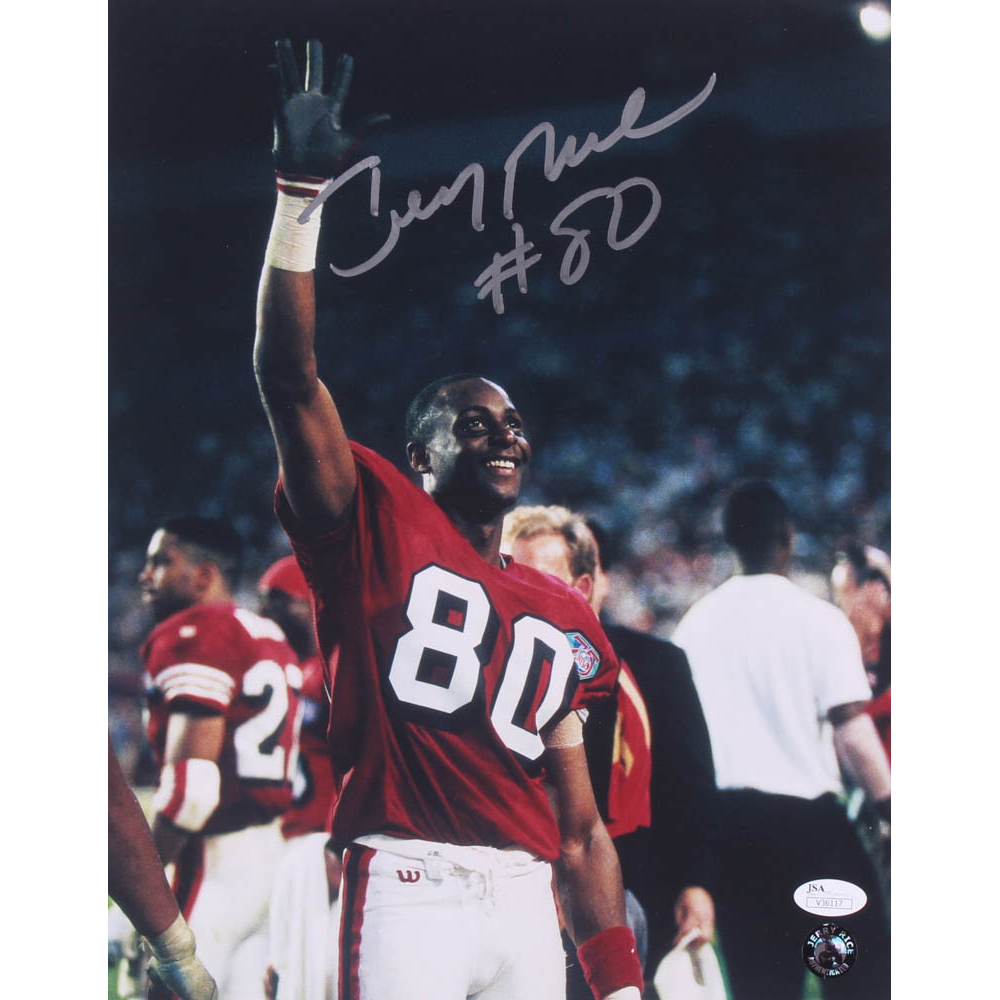 Jerry Rice Signed 49ers 11x14 Photo (JSA COA & Rice Hologram ...