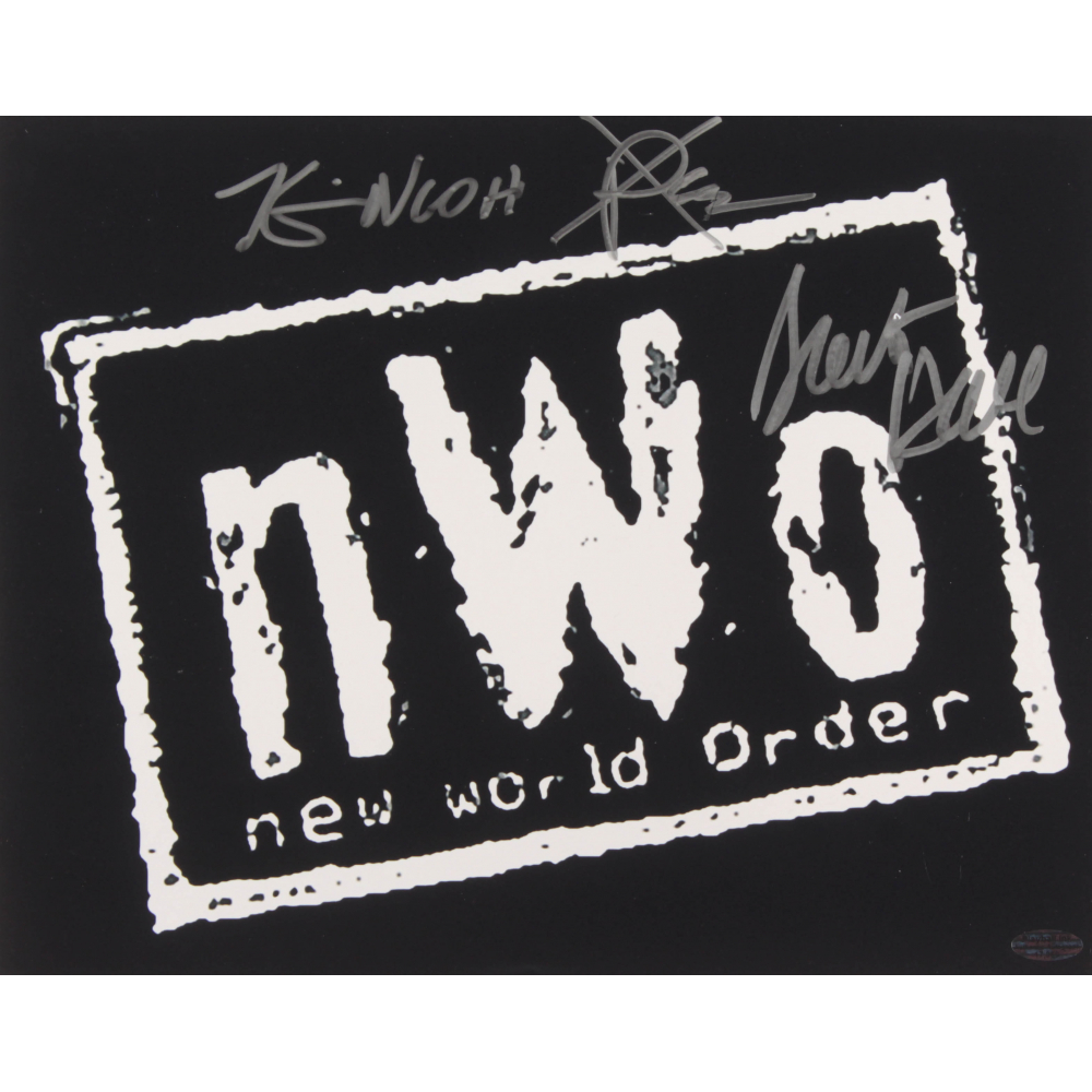 Kevin Nash, X-Pac, Scott Hall Signed nWo 11x14 Photo (Playball Ink ...