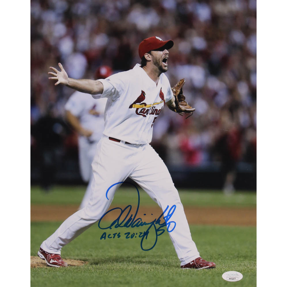 Adam Wainwright Signed Cardinals 11x14 Photo (JSA COA) | Pristine Auction