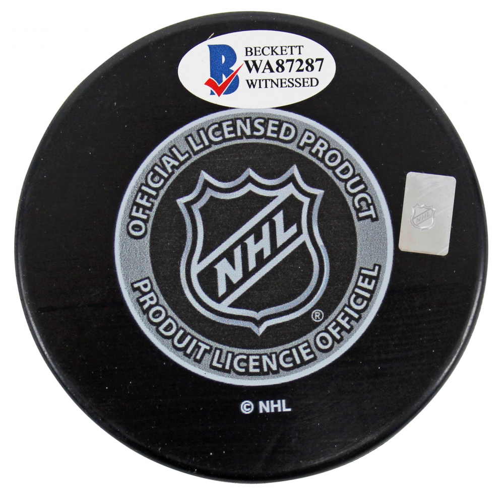 Mike Modano Signed 1999 Stars Stanley Cup Champions Logo Hockey Puck ...