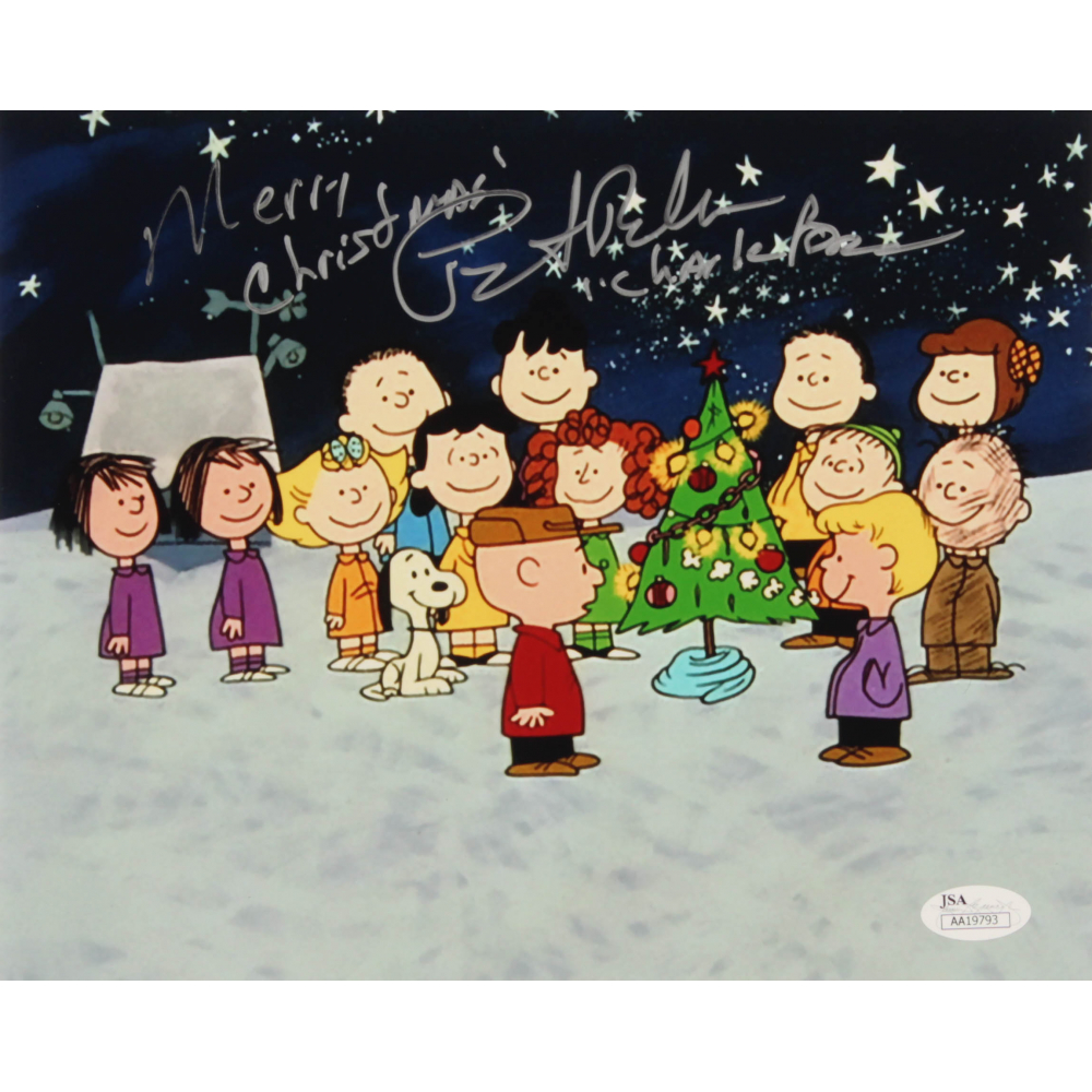 Peter Robbins Signed "Peanuts" 8x10 Photo Inscribed "Merry Christmas ...