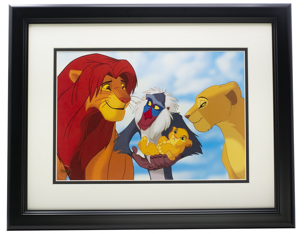 "The Lion King" Mufasa's Family 16x20 Custom Framed Photo Display ...