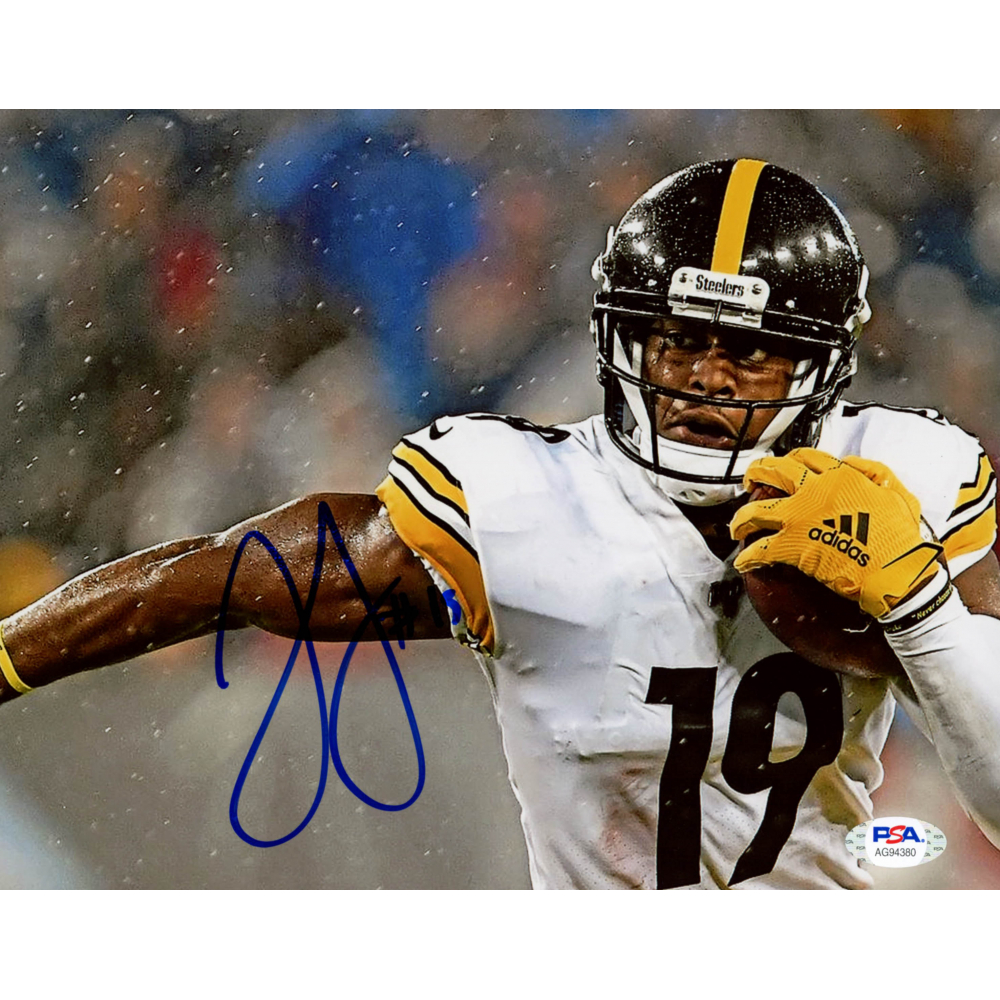 JuJu Smith-Schuster Signed Steelers 8x10 Photo (PSA COA) | Pristine Auction