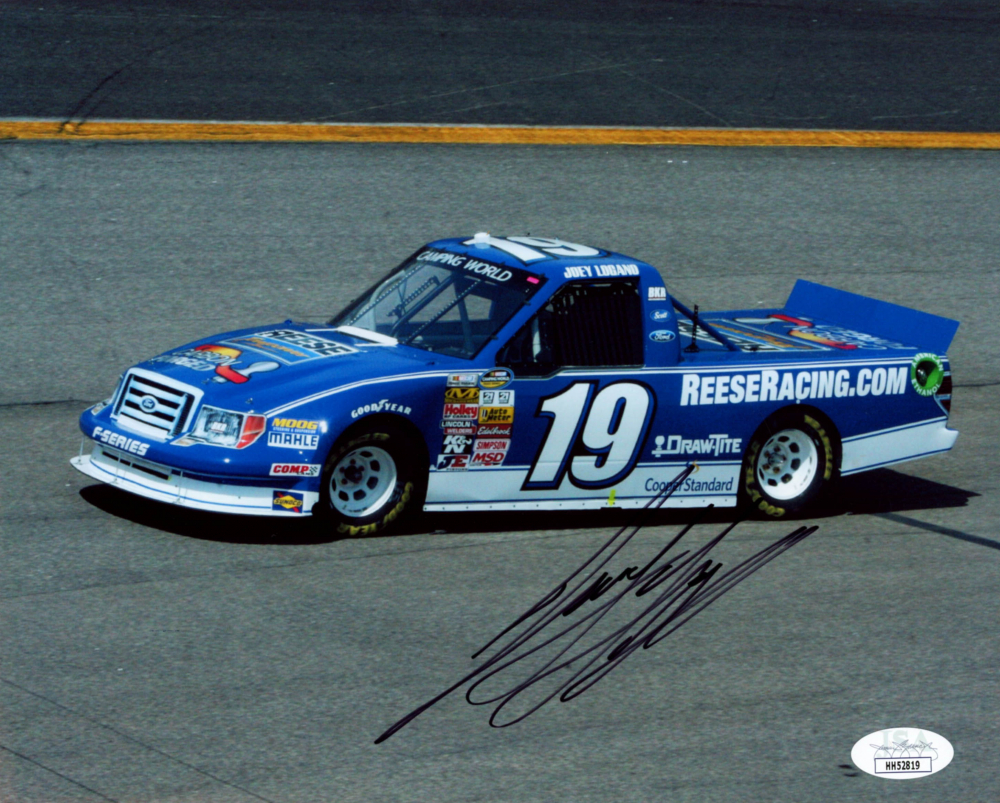 Joey Logano Signed NASCAR 8x10 Photo (JSA COA) | Pristine Auction