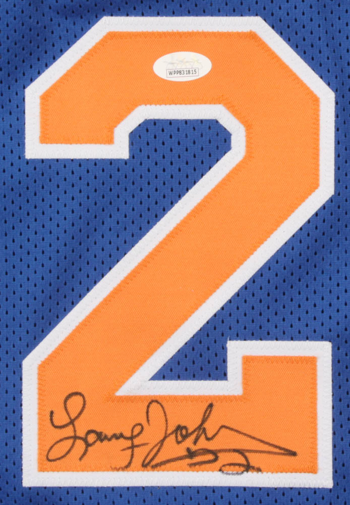 Larry Johnson Signed Jersey (JSA COA) | Pristine Auction