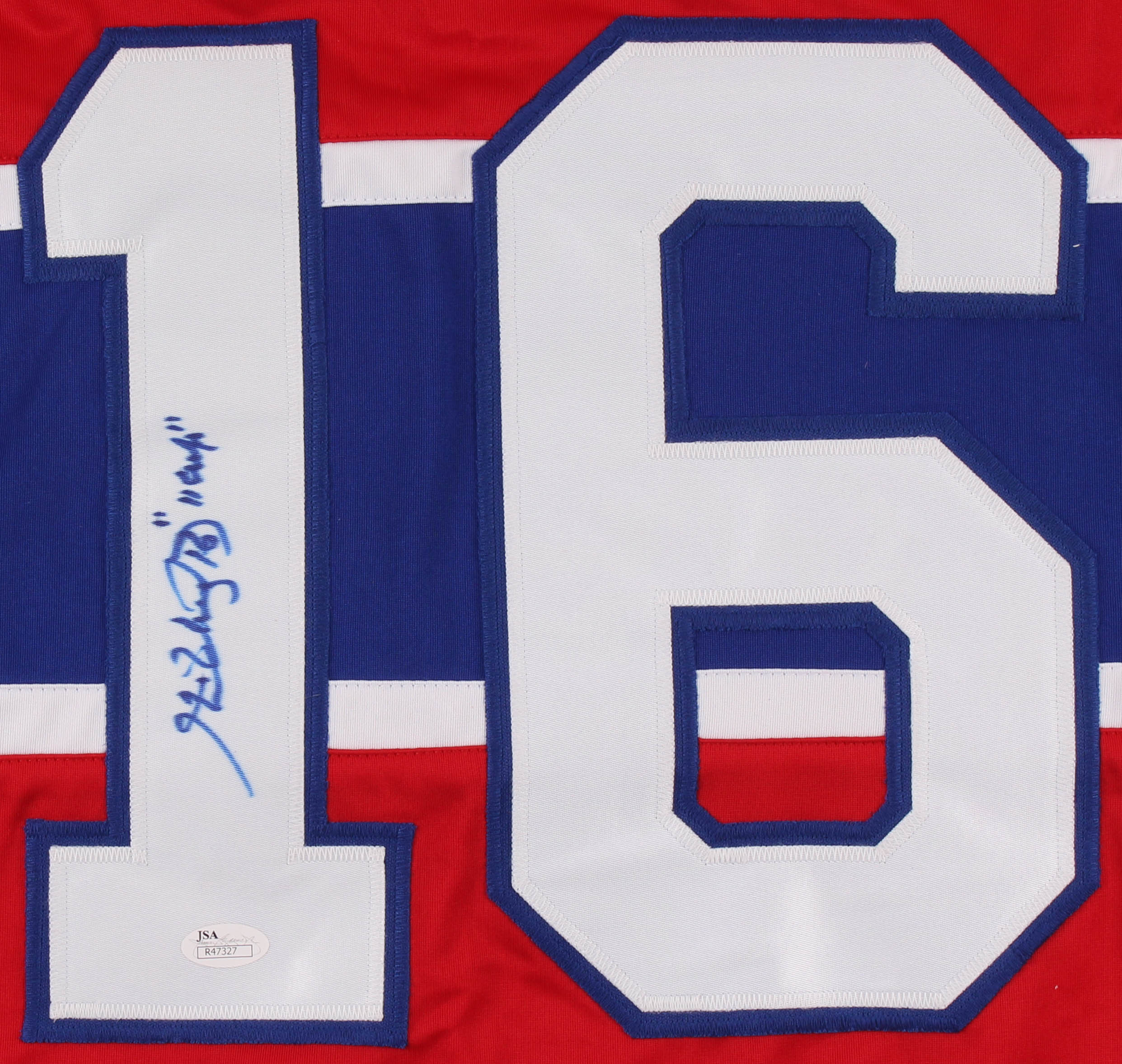 Henri Richard Signed Jersey Inscribed "11 Cups" (JSA COA) | Pristine ...