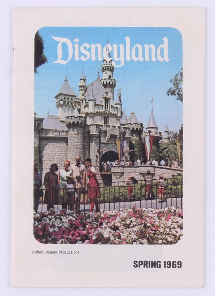 Original 1969 Disneyland Hand Guide | Pristine Auction