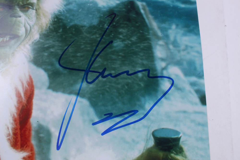 Jim Carrey Signed "How the Grinch Stole Christmas" 11x14 Photo (PSA ...