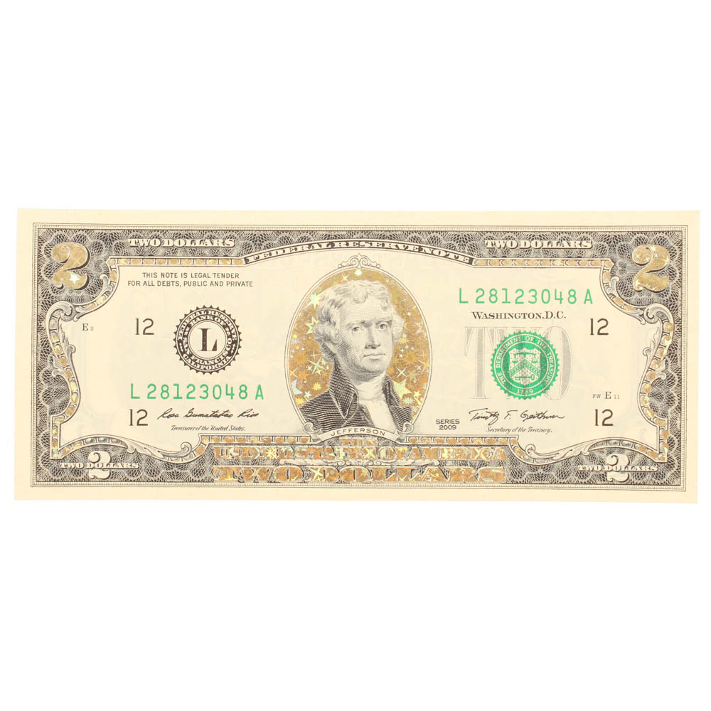 $2 Two Dollar Hologram Bank Note | Pristine Auction
