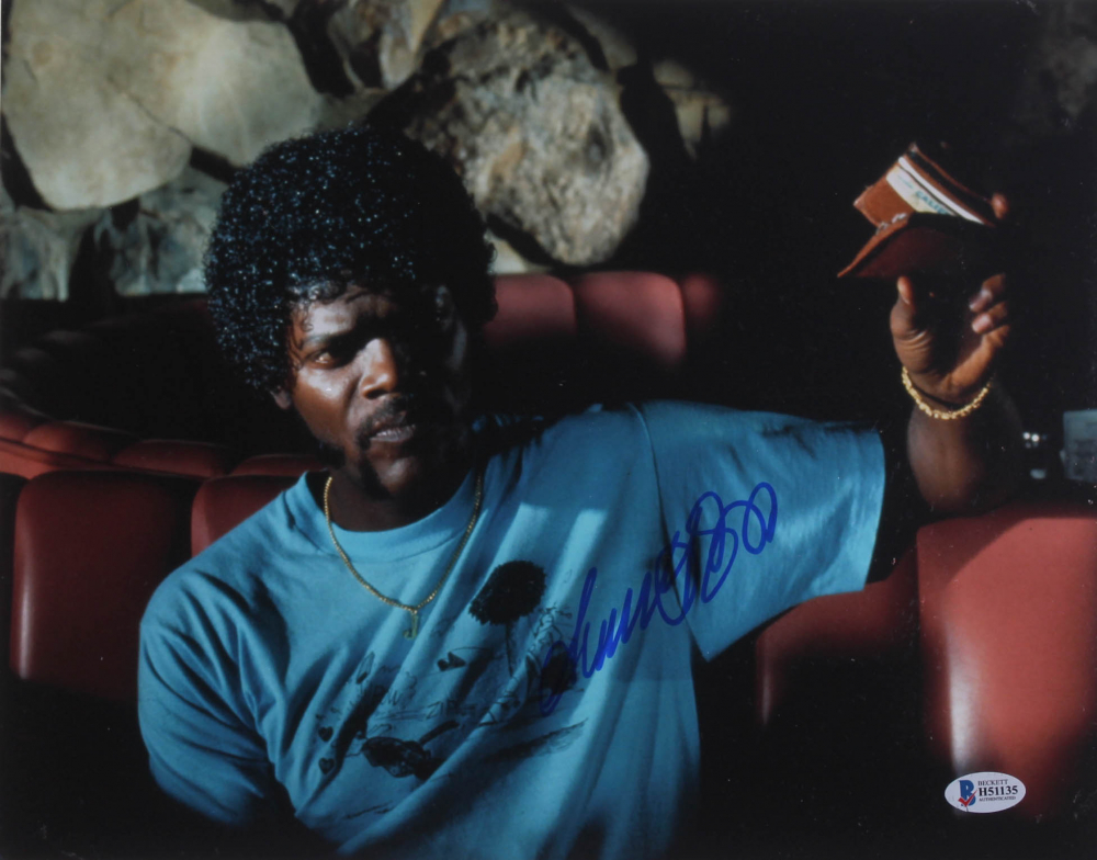 Samuel L. Jackson Signed "Pulp Fiction" 11x14 Photo (Beckett COA ...