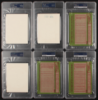Lot of (6) PSA Graded Oversized Baseball Cards with Steve Carlton 1985 ...