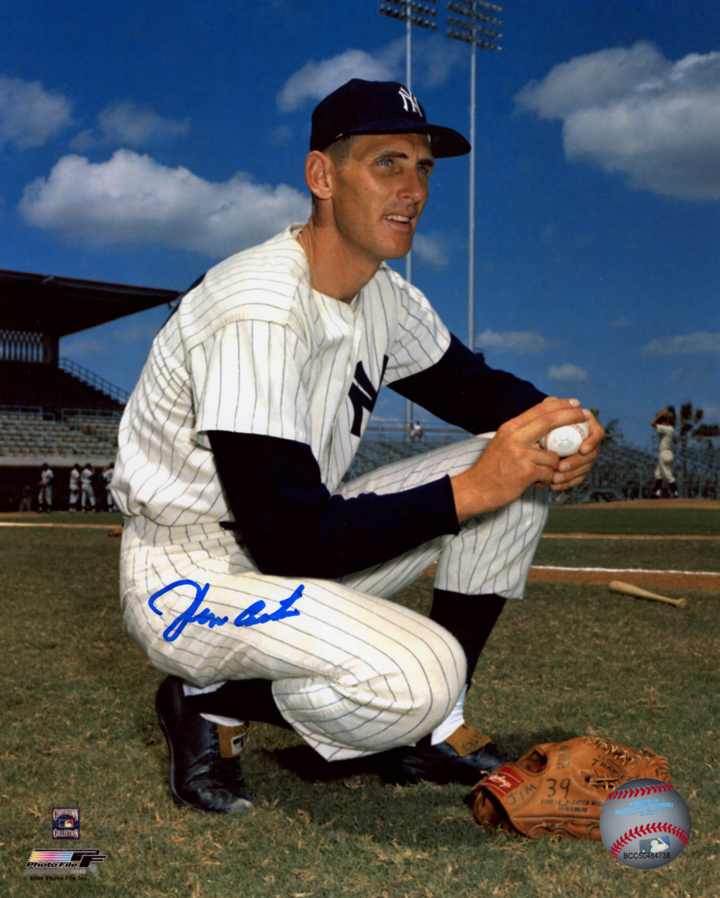 Jim Coates Signed Yankees 8x10 Photo (Sports Cards SOA) | Pristine Auction