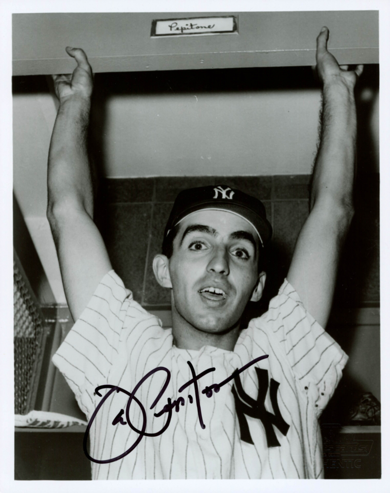 Joe Pepitone Signed Yankees 8x10 Photo (Sports Cards SOA) | Pristine ...