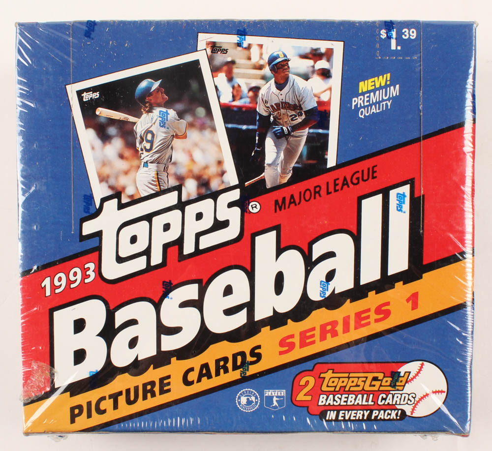 1993 Topps Series 1 Baseball Box of (24) Packs | Pristine Auction