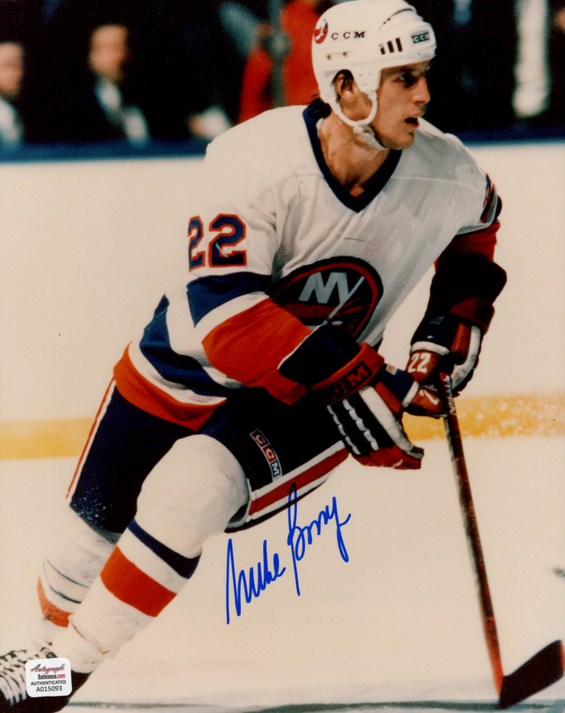 Mike Bossy Signed Islanders 8x10 Photo (Autograph Reference COA ...