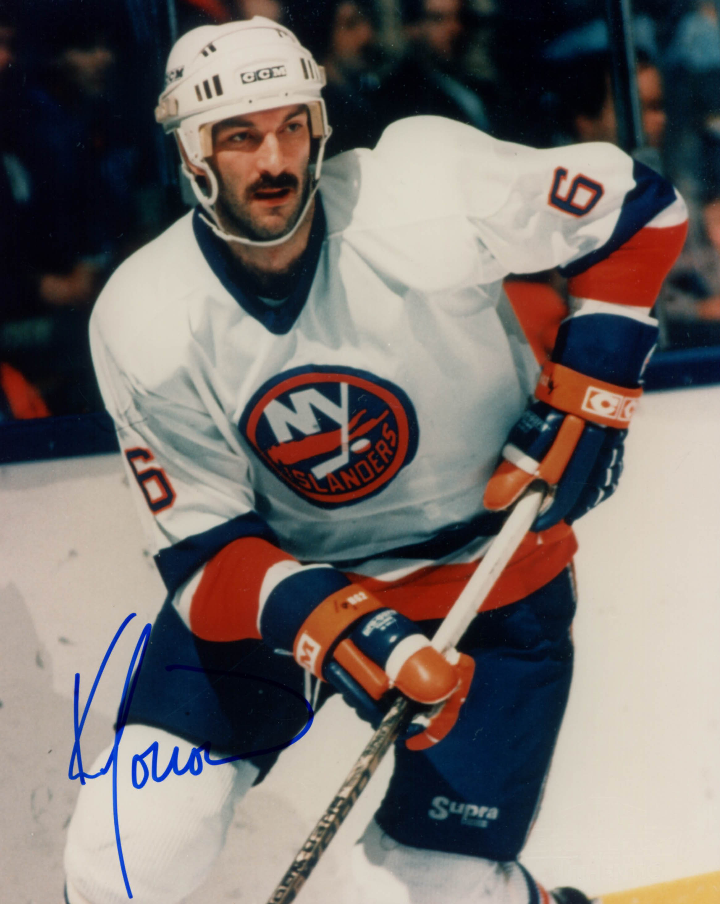 Ken Morrow Signed Islanders 8x10 Photo (Sports Cards) | Pristine Auction