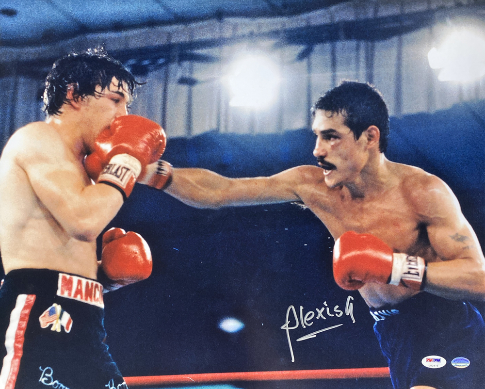 Alexis Arguello Signed 16x20 Photo with Ray Mancini (PSA COA & Sports ...
